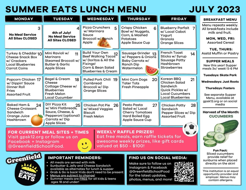 Free Meal Program | Camp Kee-wanee